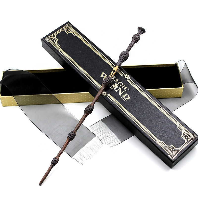 Premium Dumbledore Magic Wand With Ribbon Box